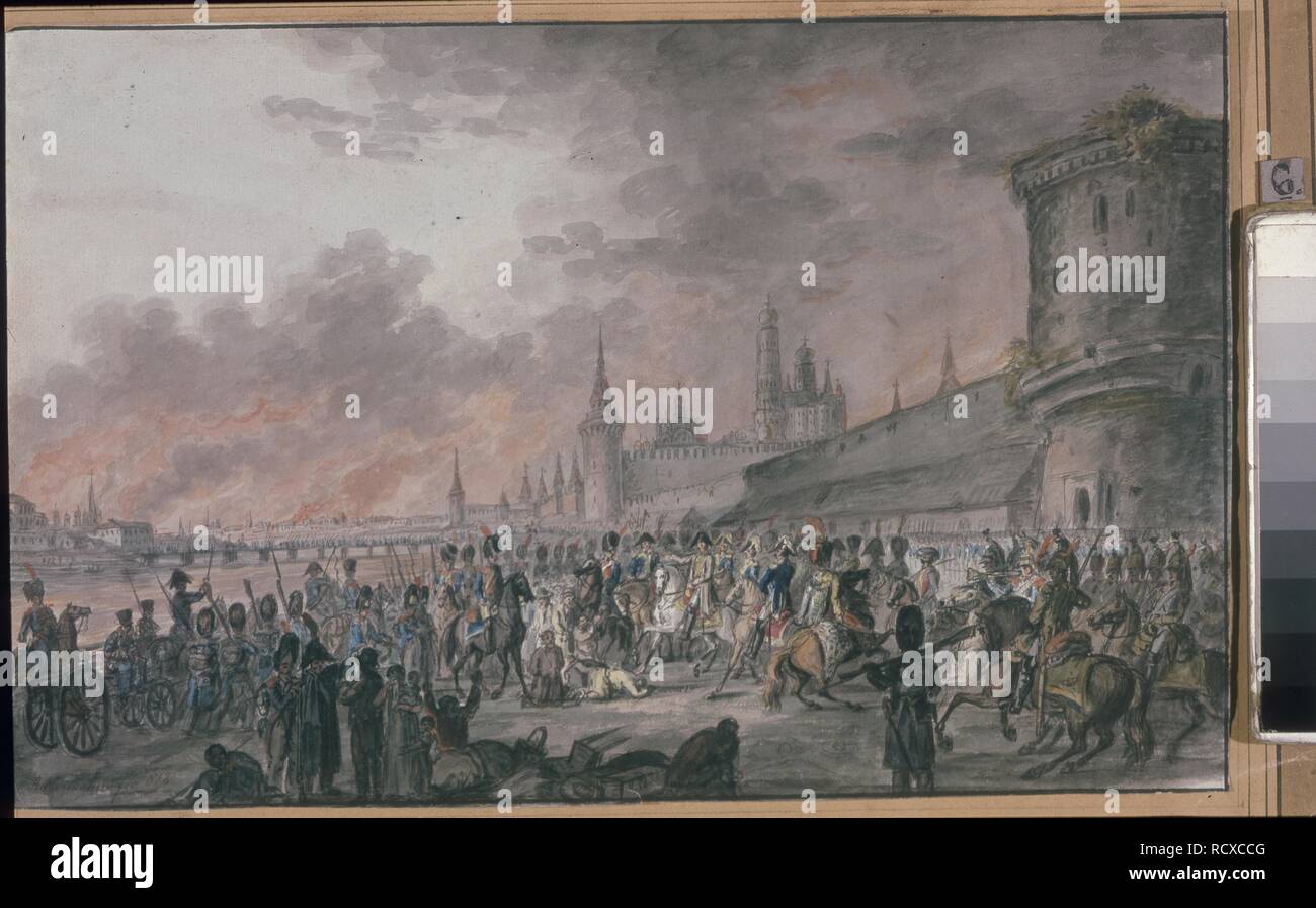 Fire of moscow 1812 hi-res stock photography and images - Alamy