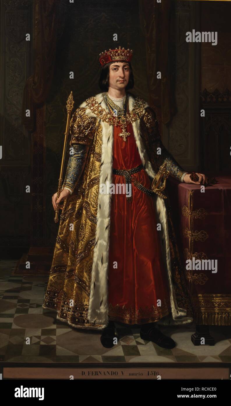 Portrait of King Ferdinand II of Aragon (1452-1516). Museum: Museo del ...