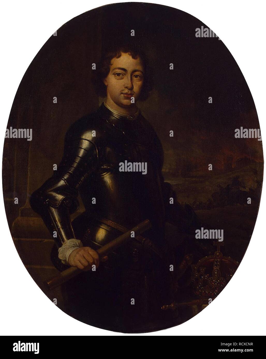 Portrait of Emperor Peter I the Great (1672-1725). Museum: State ...