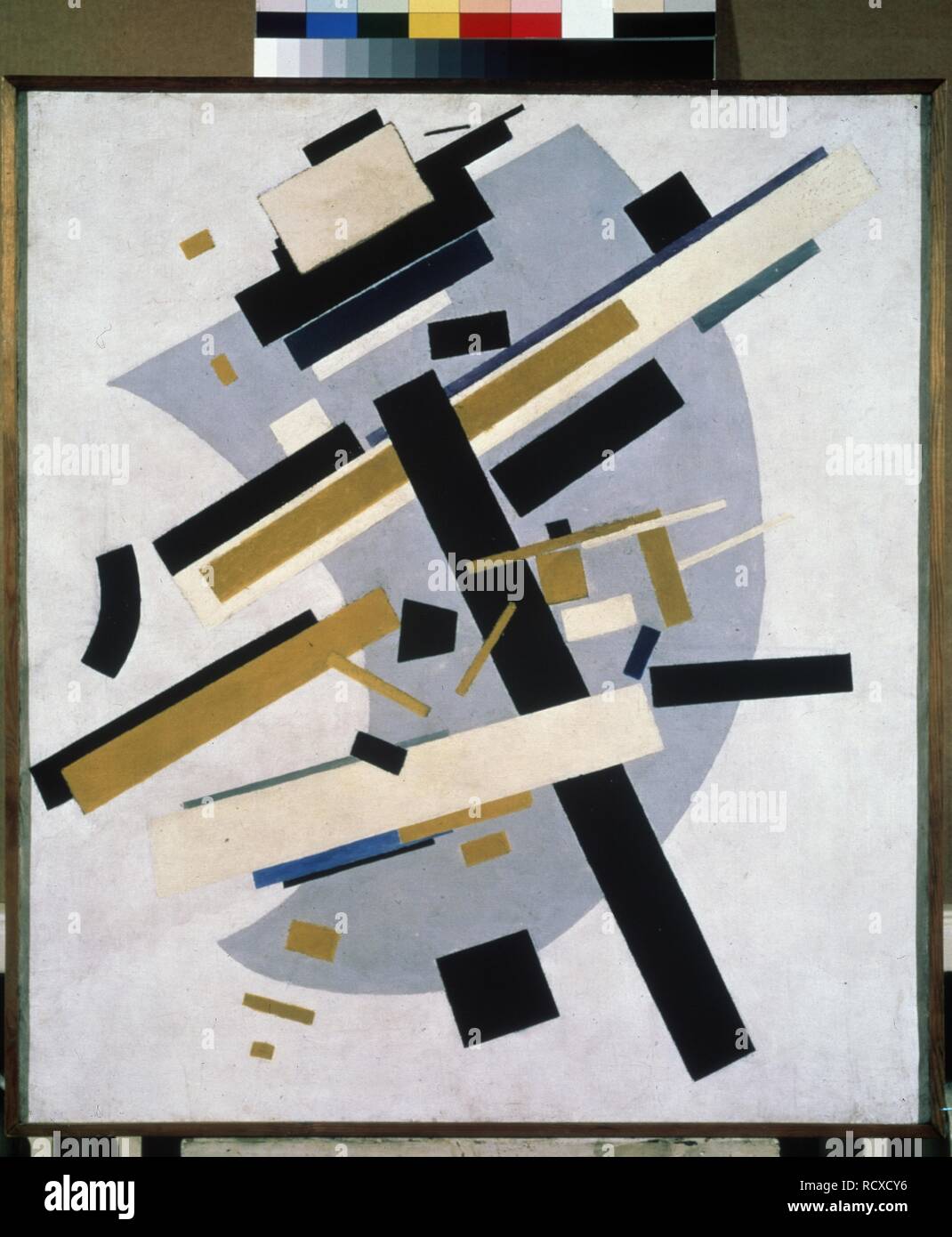 Suprematism (Supremus No 58: Yellow and Black). Museum: State Russian ...