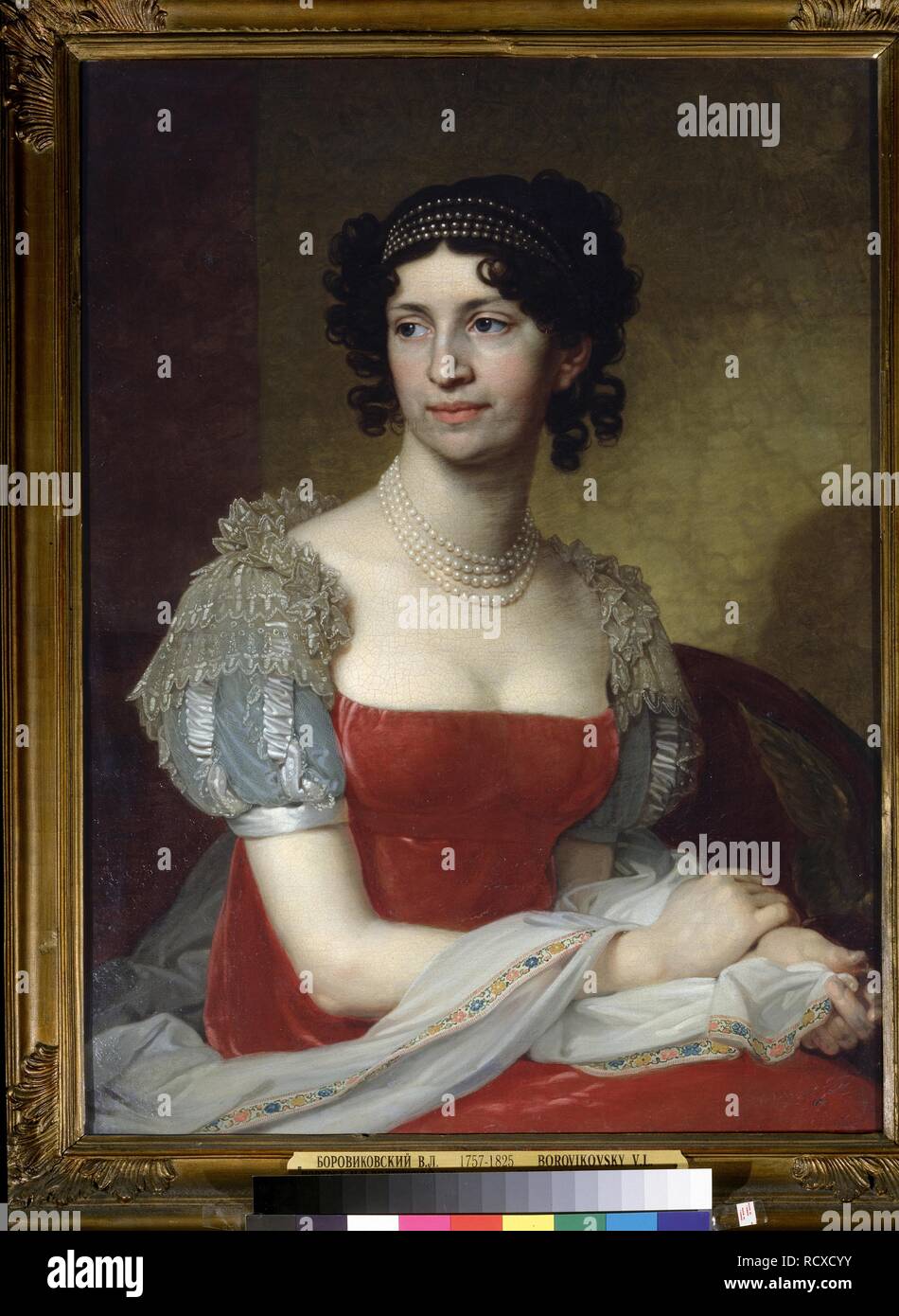 Portrait of Countess Margarita Dolgorukaya (1785-1814). Museum: State ...
