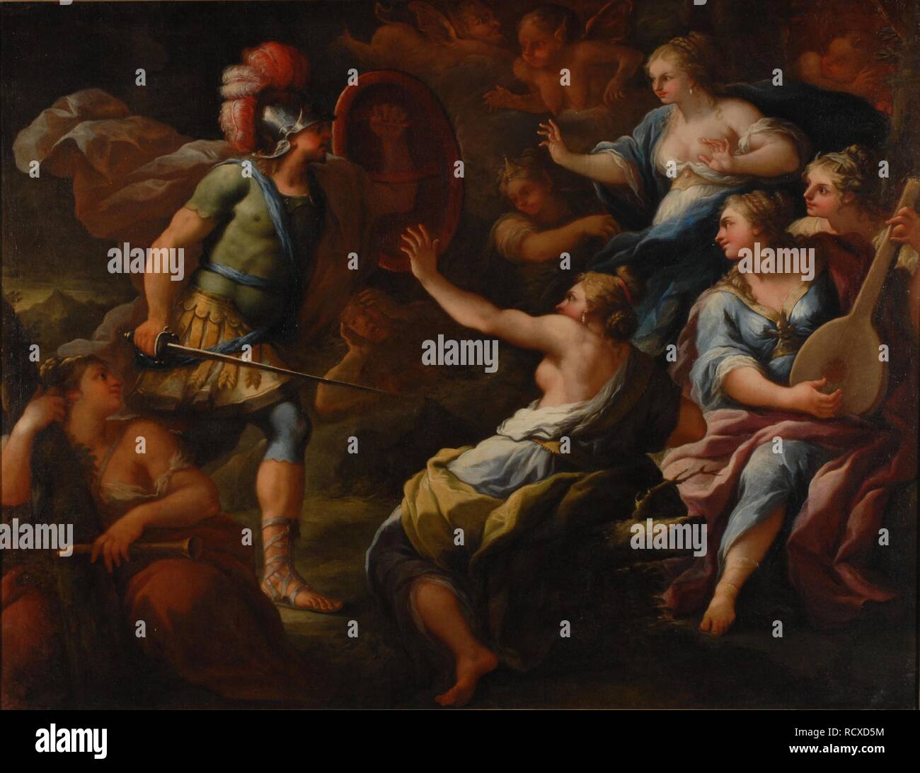 Achilles Discovered by Ulysses Among the Daughters of Lycomedes at ...