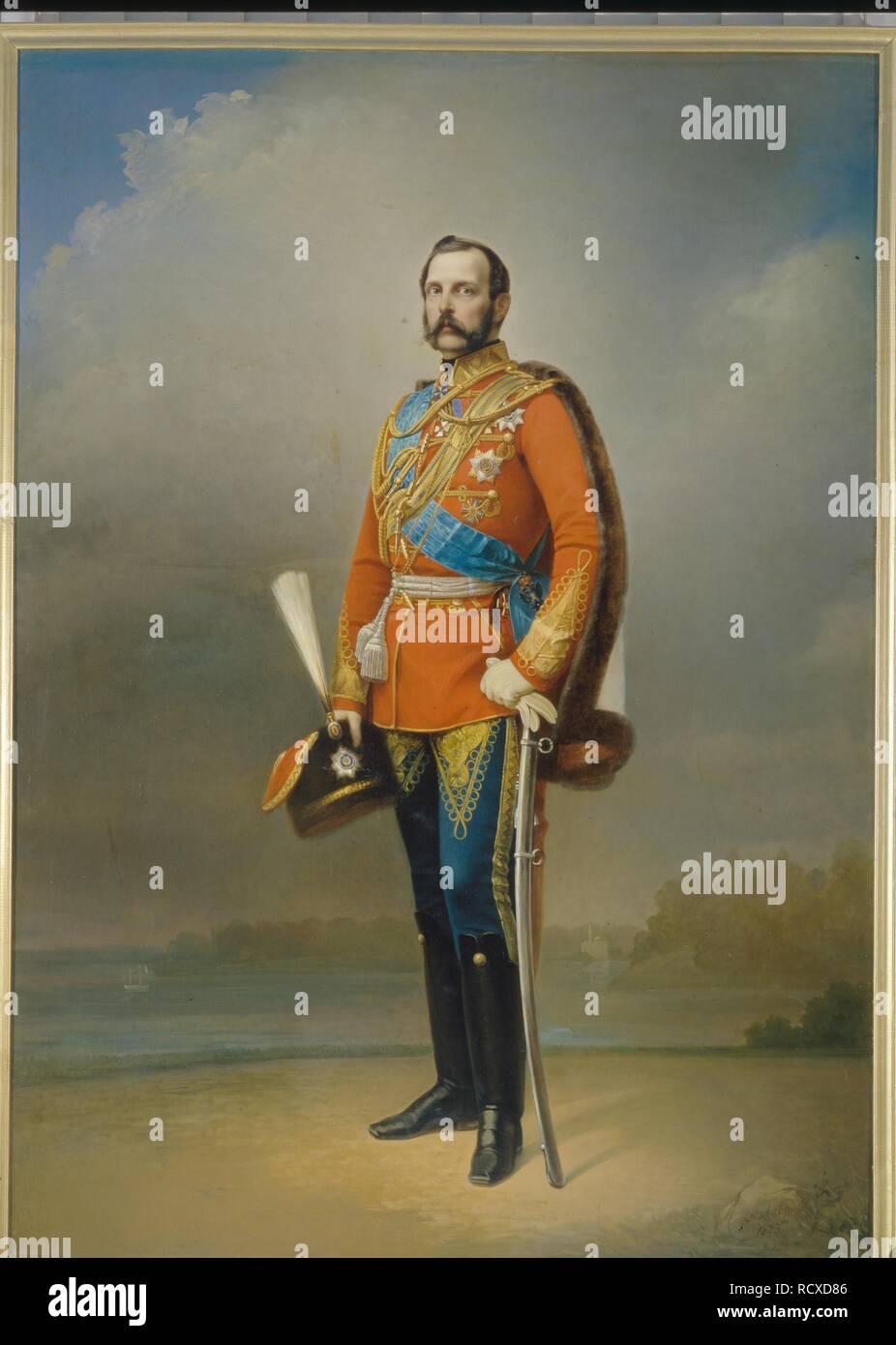 Portrait of Emperor Alexander II (1818-1881). Museum: State Russian ...
