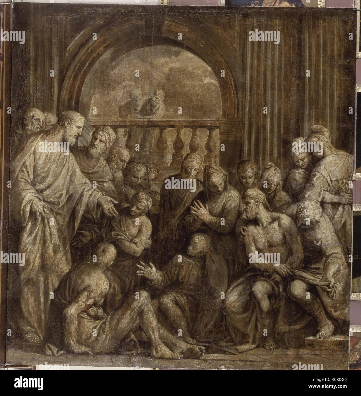 The Raising of Lazarus. Museum: State Hermitage, St. Petersburg. Author ...