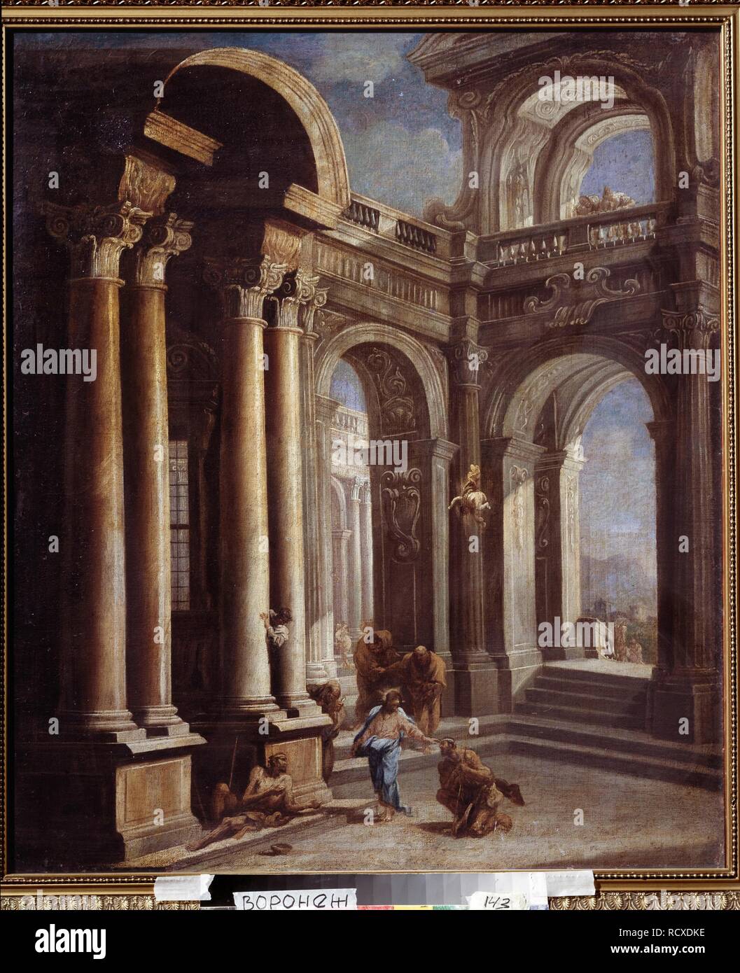 The Healing of Blind Man of Jericho. Museum: Regional I. Kramskoi Art ...