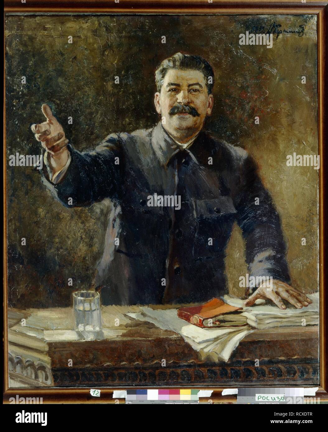 Painting of soviet leader joseph stalin hi-res stock photography and ...