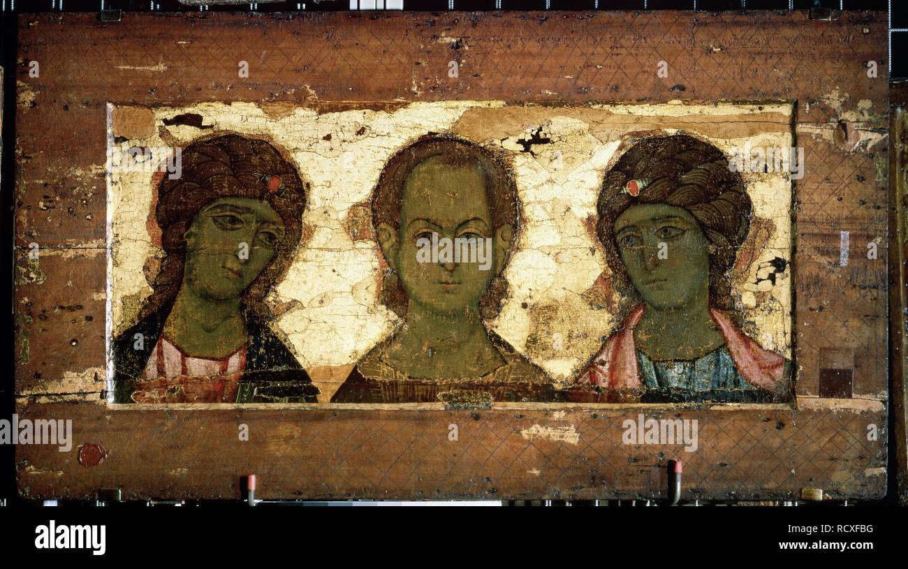 Christ Emmanuel with Archangels Michael und Gabriel. Museum: State ... Christ Emmanuel with Archangels Michael und Gabriel. Museum: State ...
