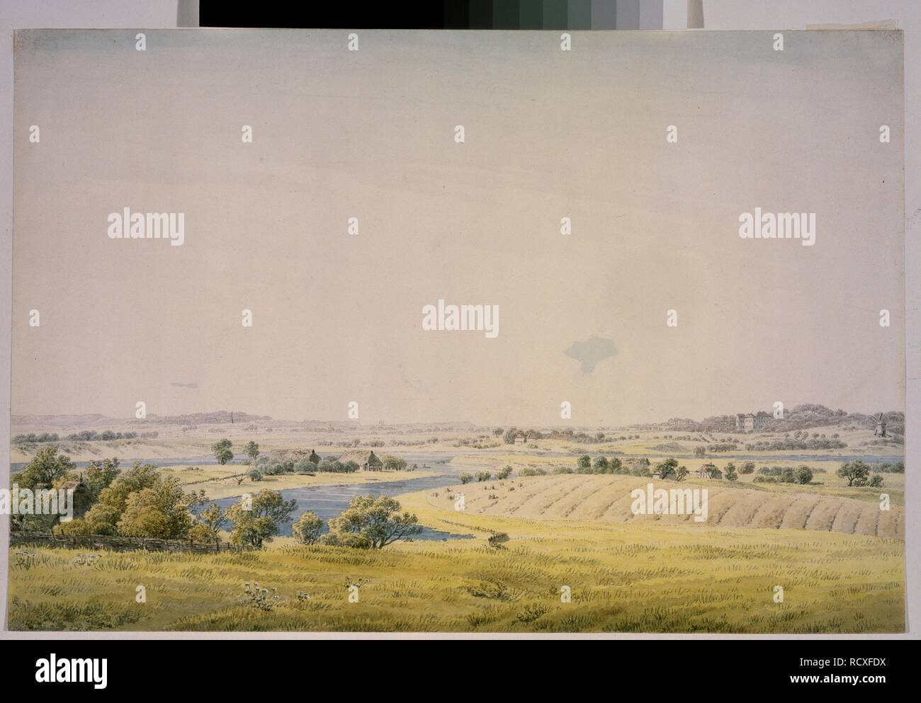 View over Putbus. Museum: State A. Pushkin Museum of Fine Arts, Moscow ...