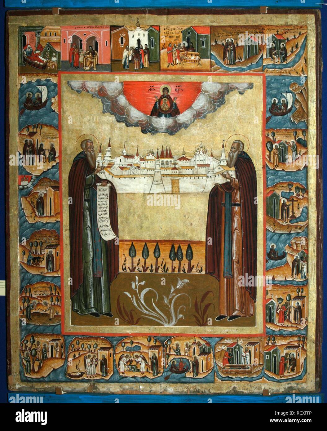 Saints Zosima and Savvatiy of Solovki. Museum: State Open-air Museum ...
