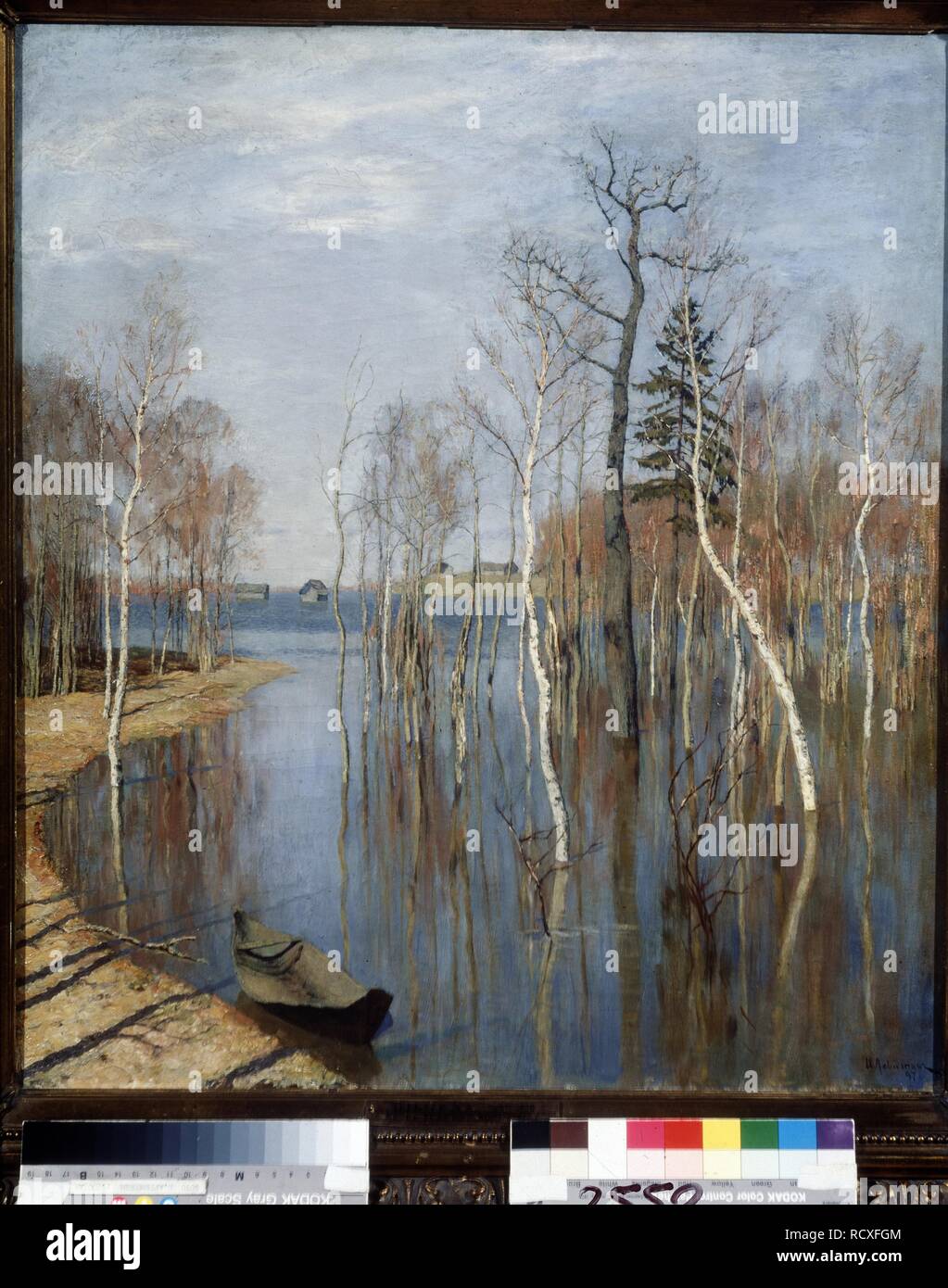 Spring. Flood Waters. Museum: State Tretyakov Gallery, Moscow. Author ...