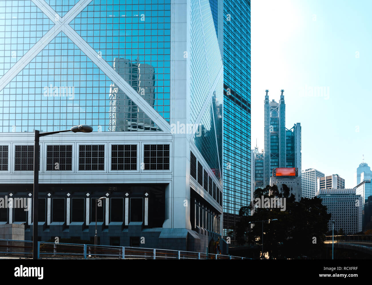 Modern Office Buildings in Hong Kong Stock Photo - Alamy