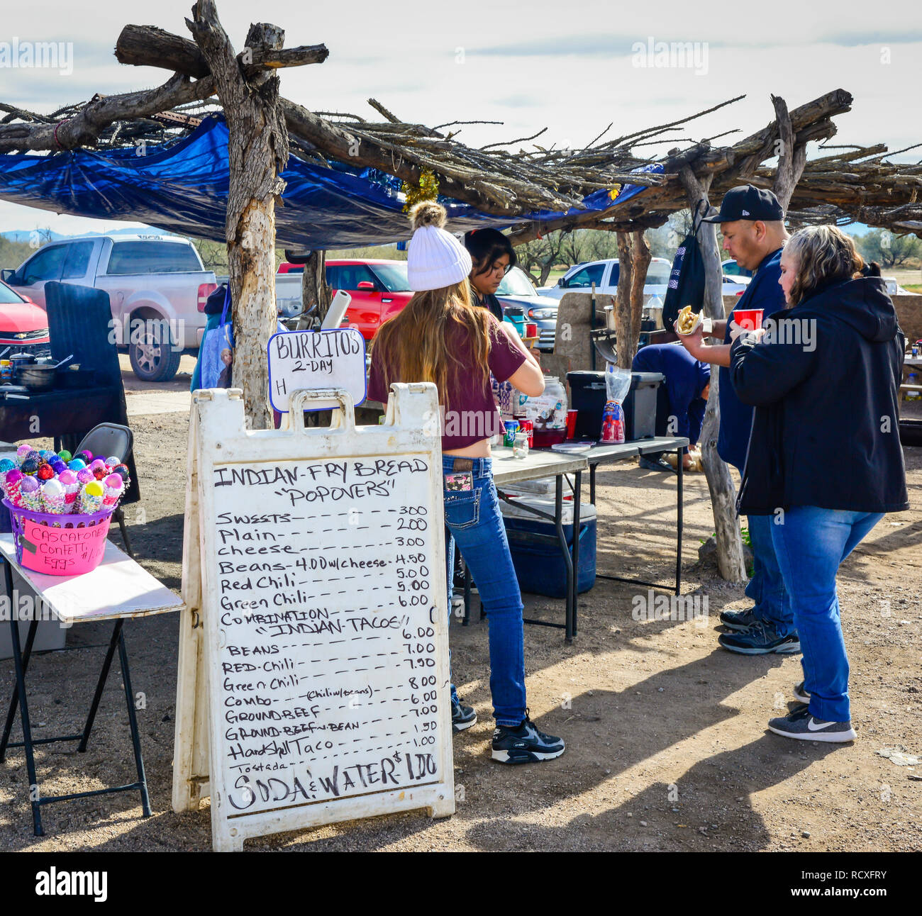 Native american vendors hi-res stock photography and images - Alamy