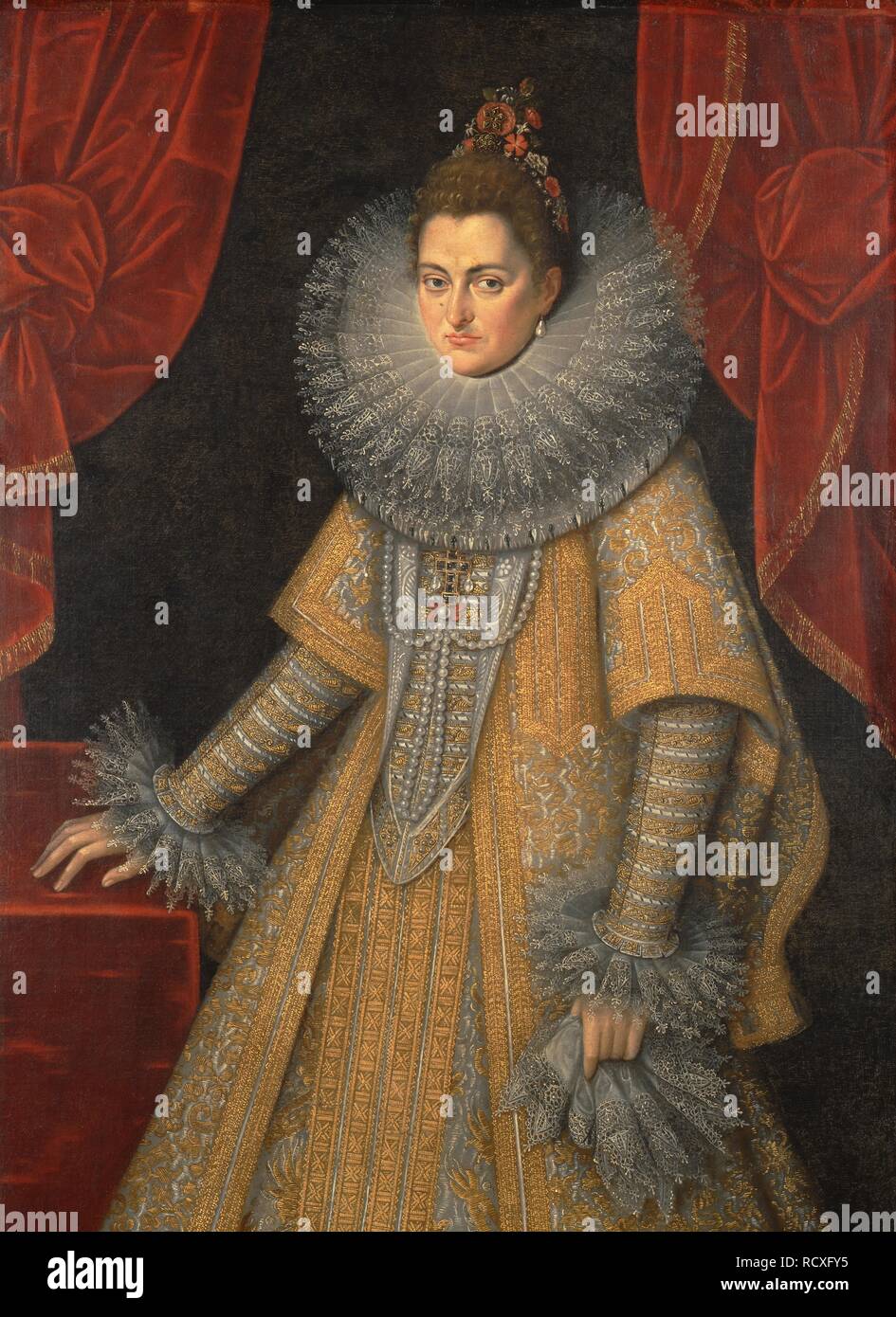 Portrait of Infanta Isabella Clara Eugenia of Spain (1566-1633). Museum ...