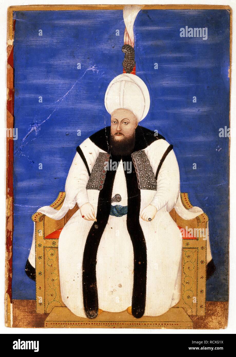 Portrait of Sultan Mustafa III (1717-1774). Museum: The David ...