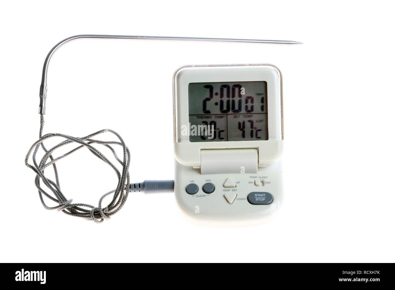 Digital meat thermometer Stock Photo - Alamy