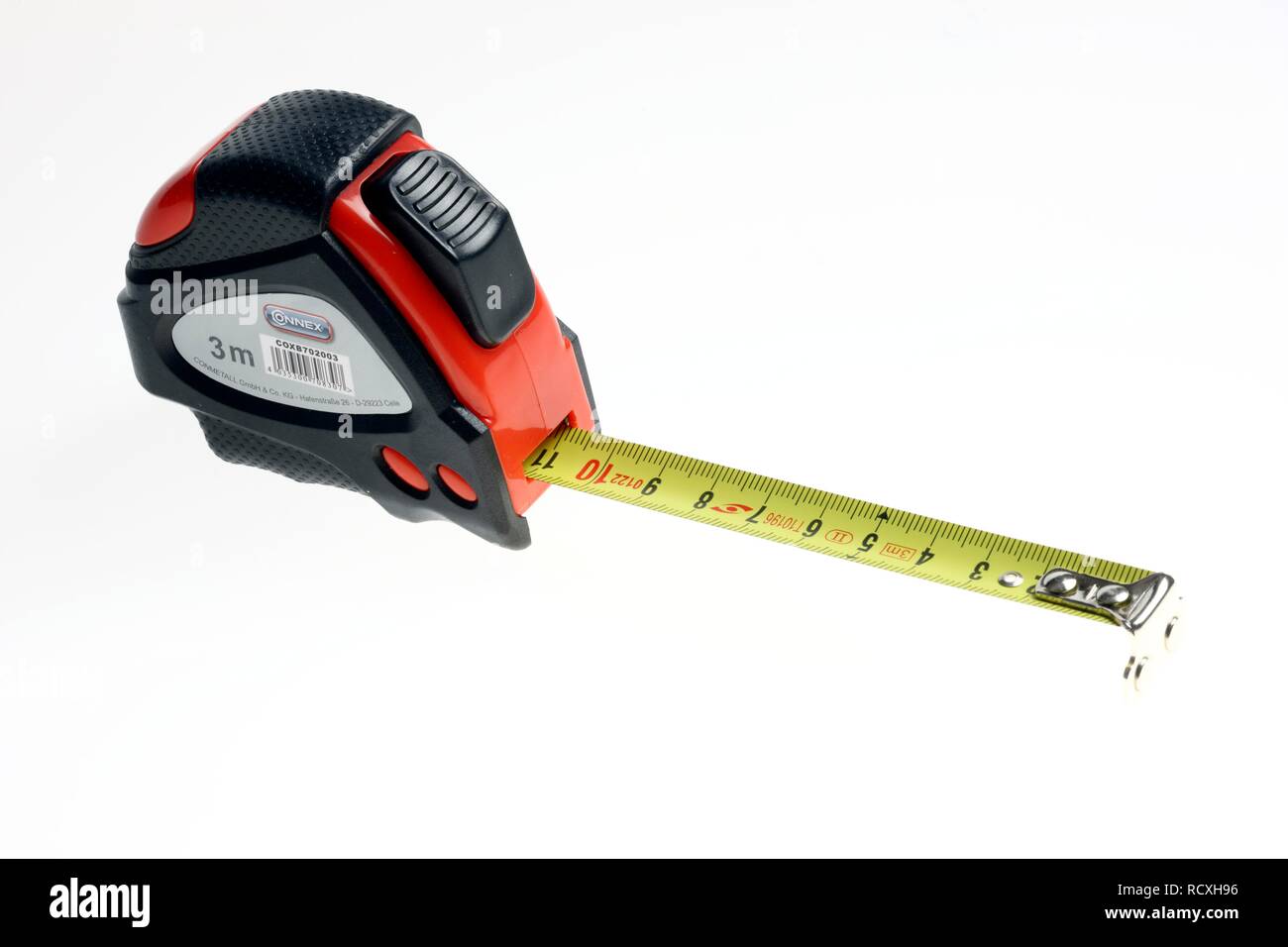 Automatic rolling tape measure Stock Photo - Alamy