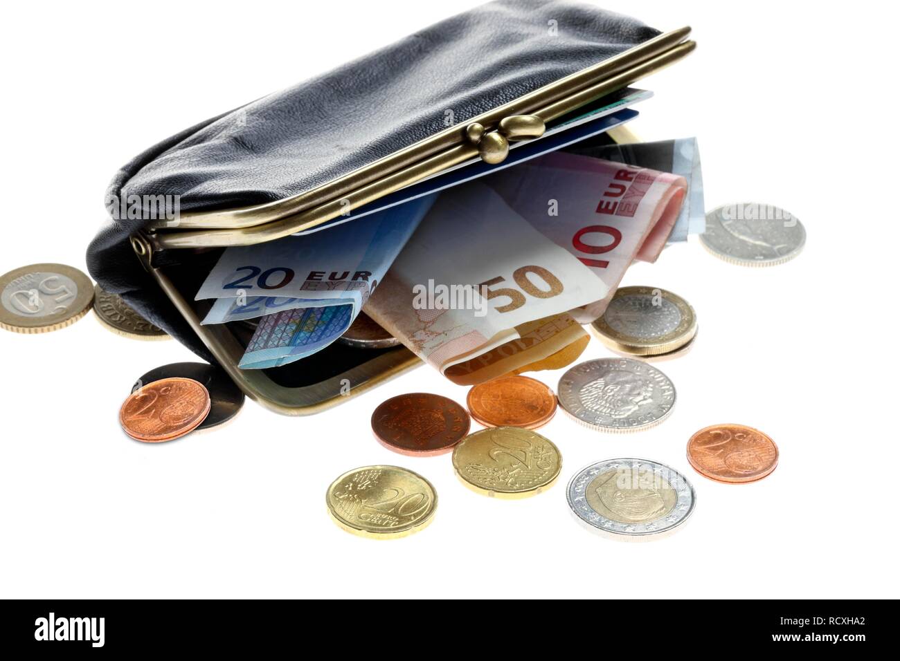 Coins wallet hi-res stock photography and images - Alamy