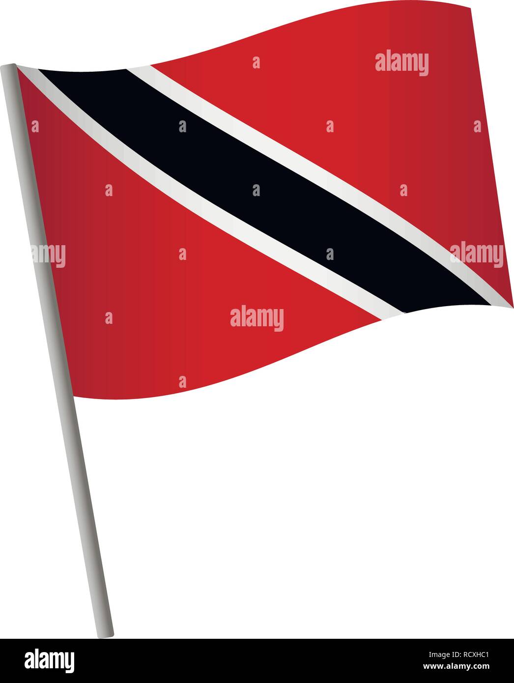 Trinidad And Tobago Flag Icon National Flag Of Trinidad And Tobago On