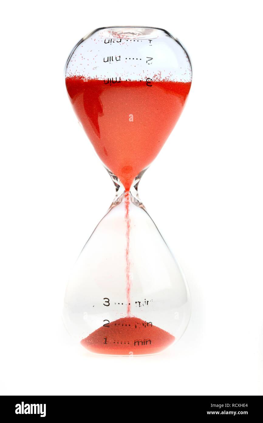 Hourglass, analog timekeeping Stock Photo - Alamy