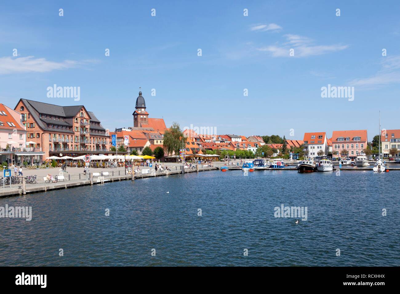 Port, Waren, Mecklenburg Lake District, Mecklenburg-West Pomerania ...