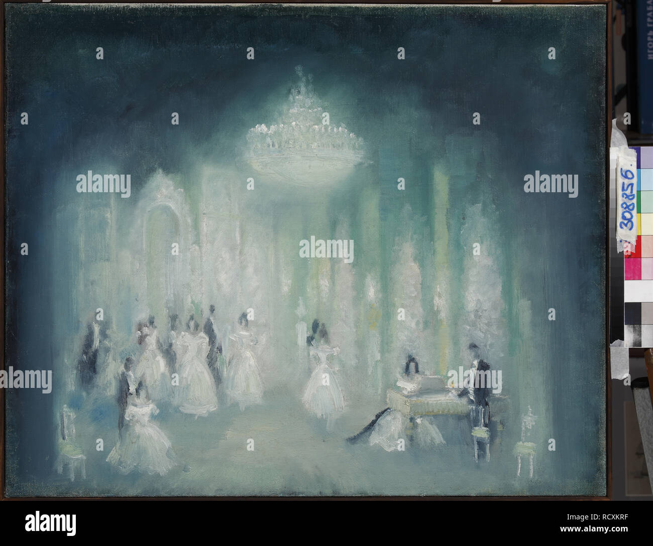 Ball. Stage design for the play The Masquerade by M. Lermontov. Museum ...