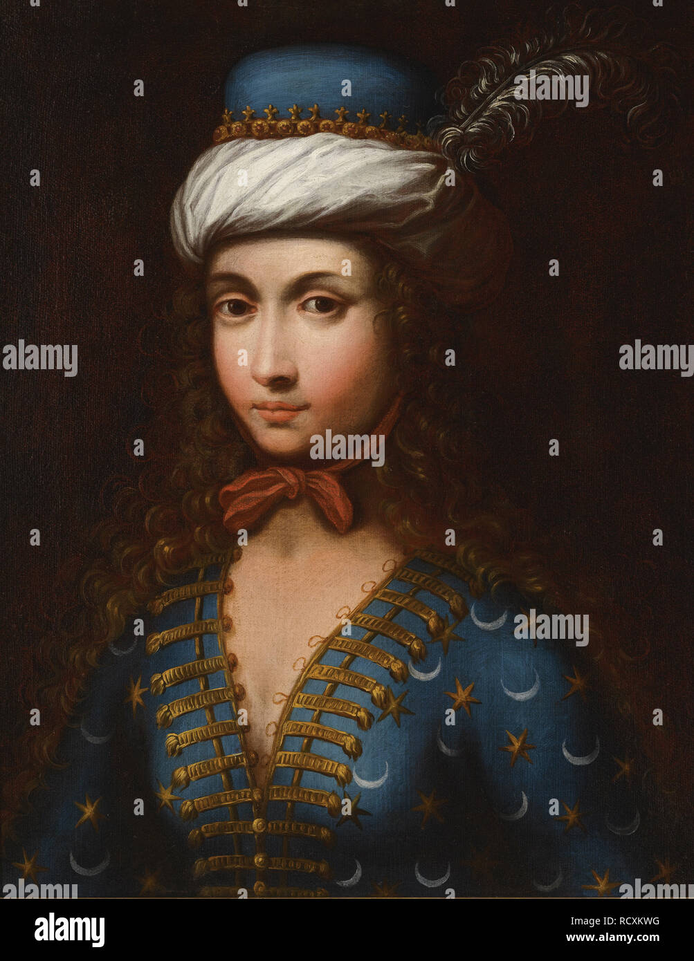 Portrait of Lady Mary Wortley Montagu (1689-1762). Museum: PRIVATE ...