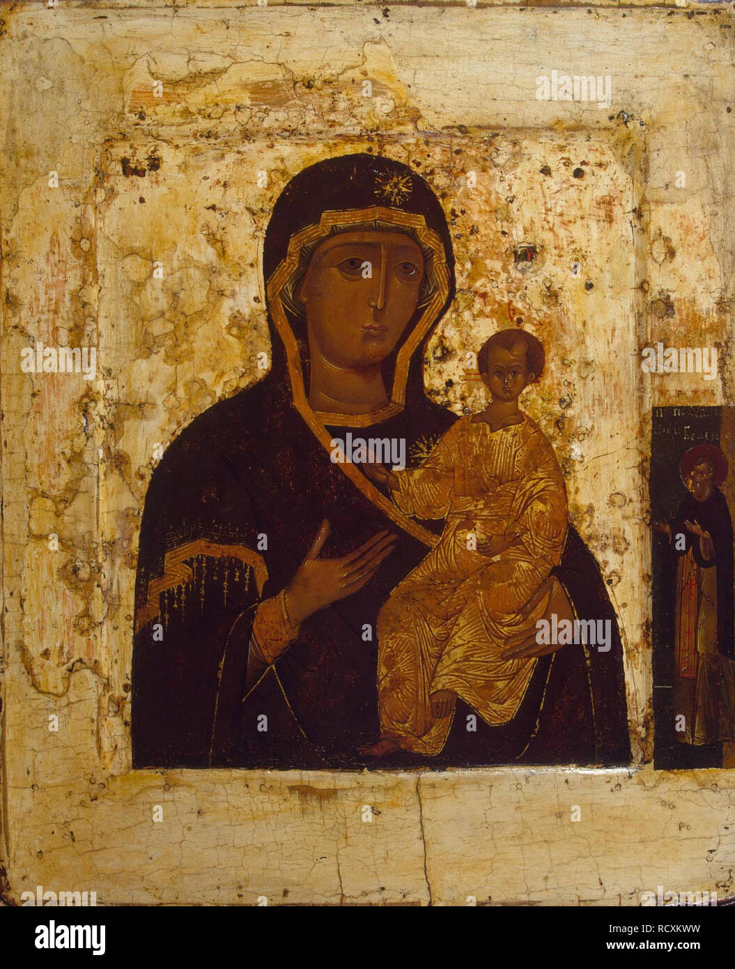 The Virgin Hodegetria. Museum: State Hermitage, St. Petersburg. Author ...