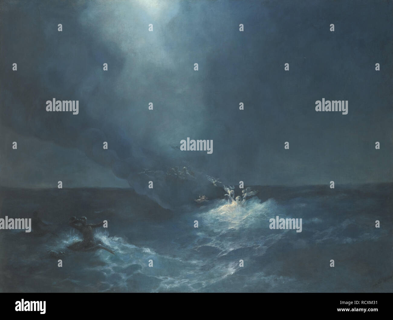 The Birth of Aphrodite. Museum: PRIVATE COLLECTION. Author: AIVAZOVSKY ...