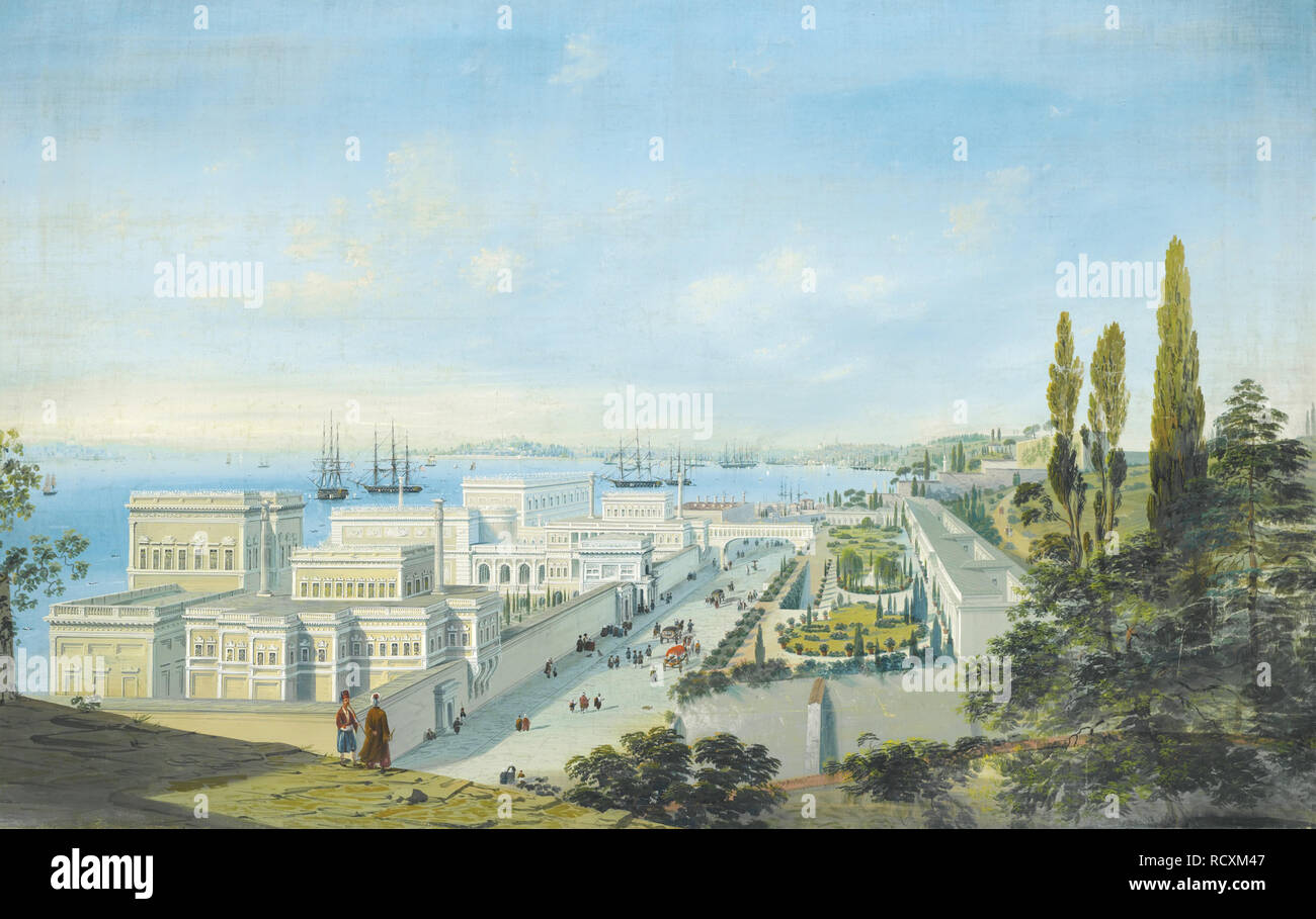 The Ciragan Palace in Constantinople. Museum: PRIVATE COLLECTION ...