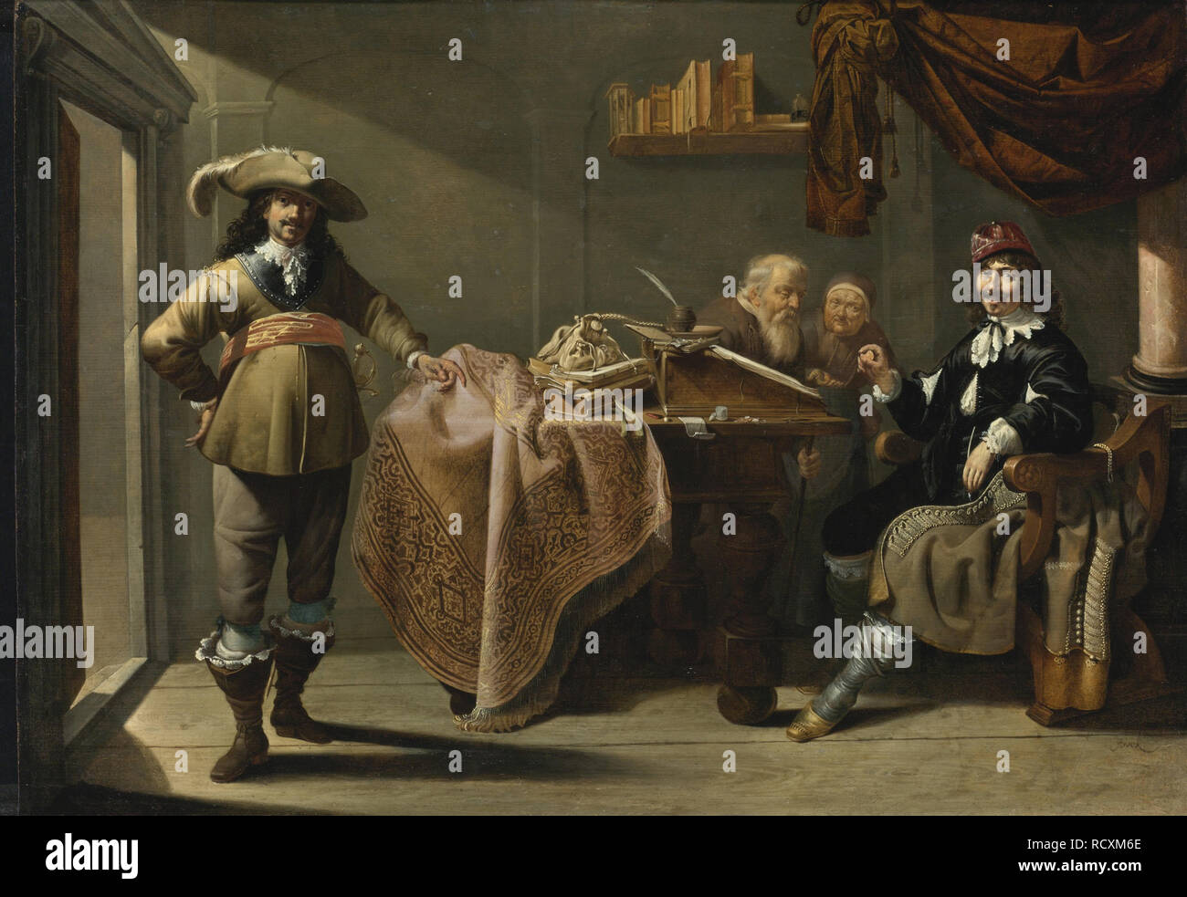 Almsgiving in a Notary's Office. Museum: PRIVATE COLLECTION. Author ...