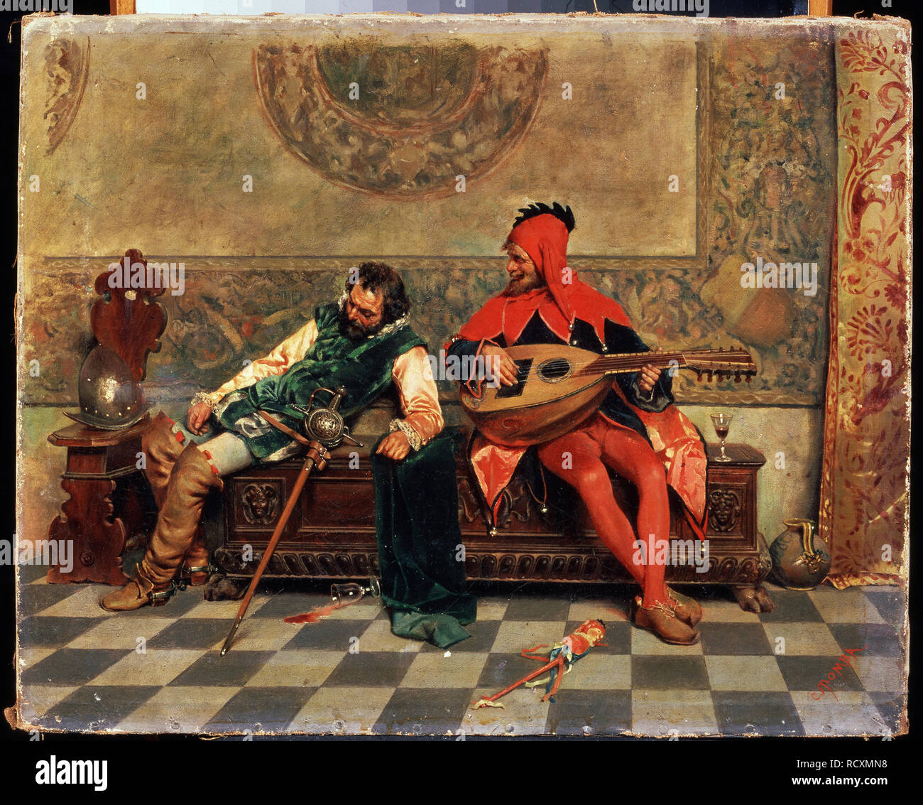 Drunk Warrior and Court Jester. Museum: M. Kroshitsky Art Museum ...