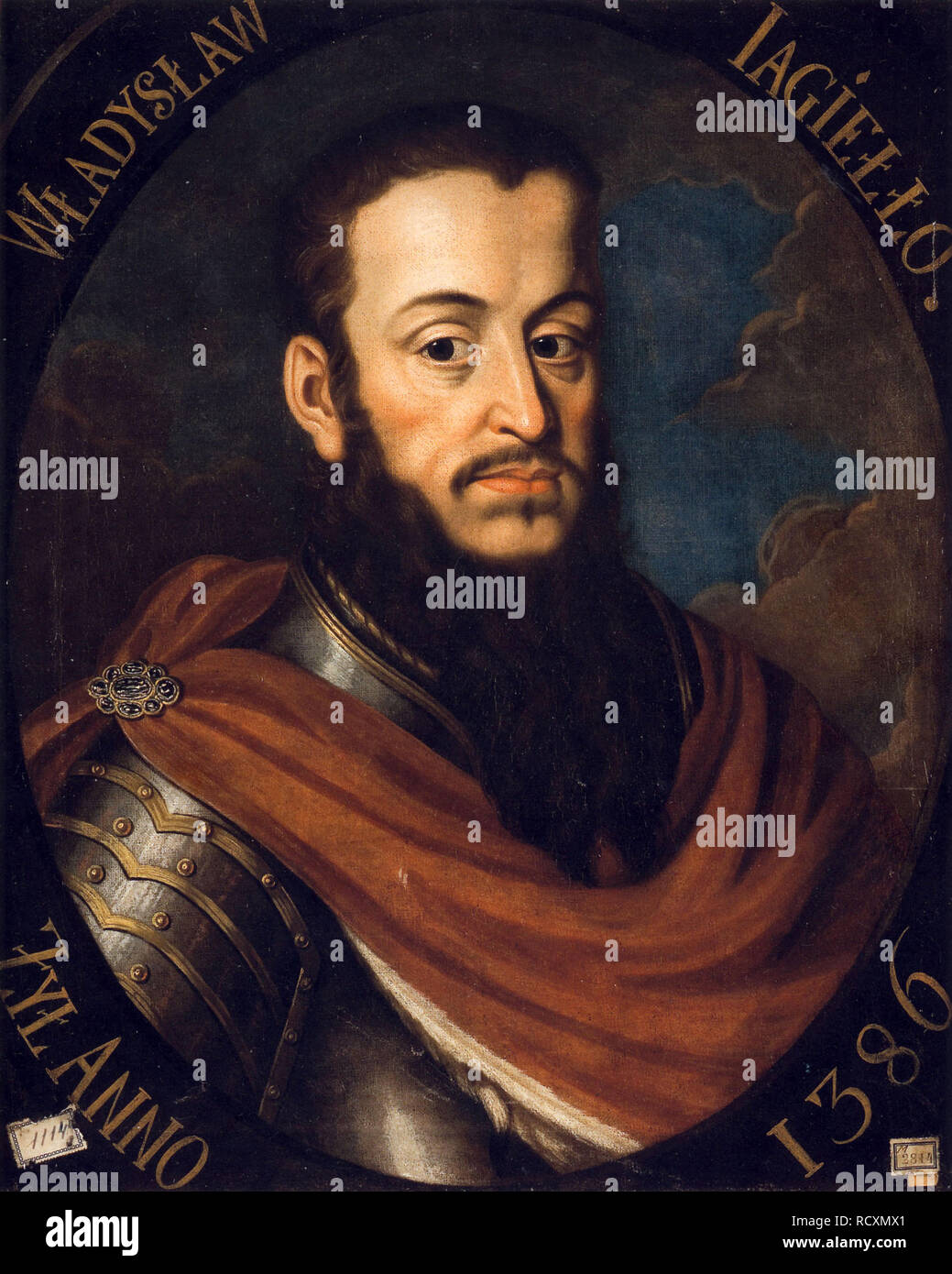 Portrait of King Wladyslaw II. Jagiello. Museum: Muzeum Narodowe ...