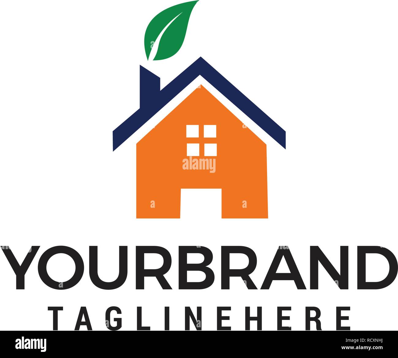 Infrastructure logo design Stock Vector Images - Alamy