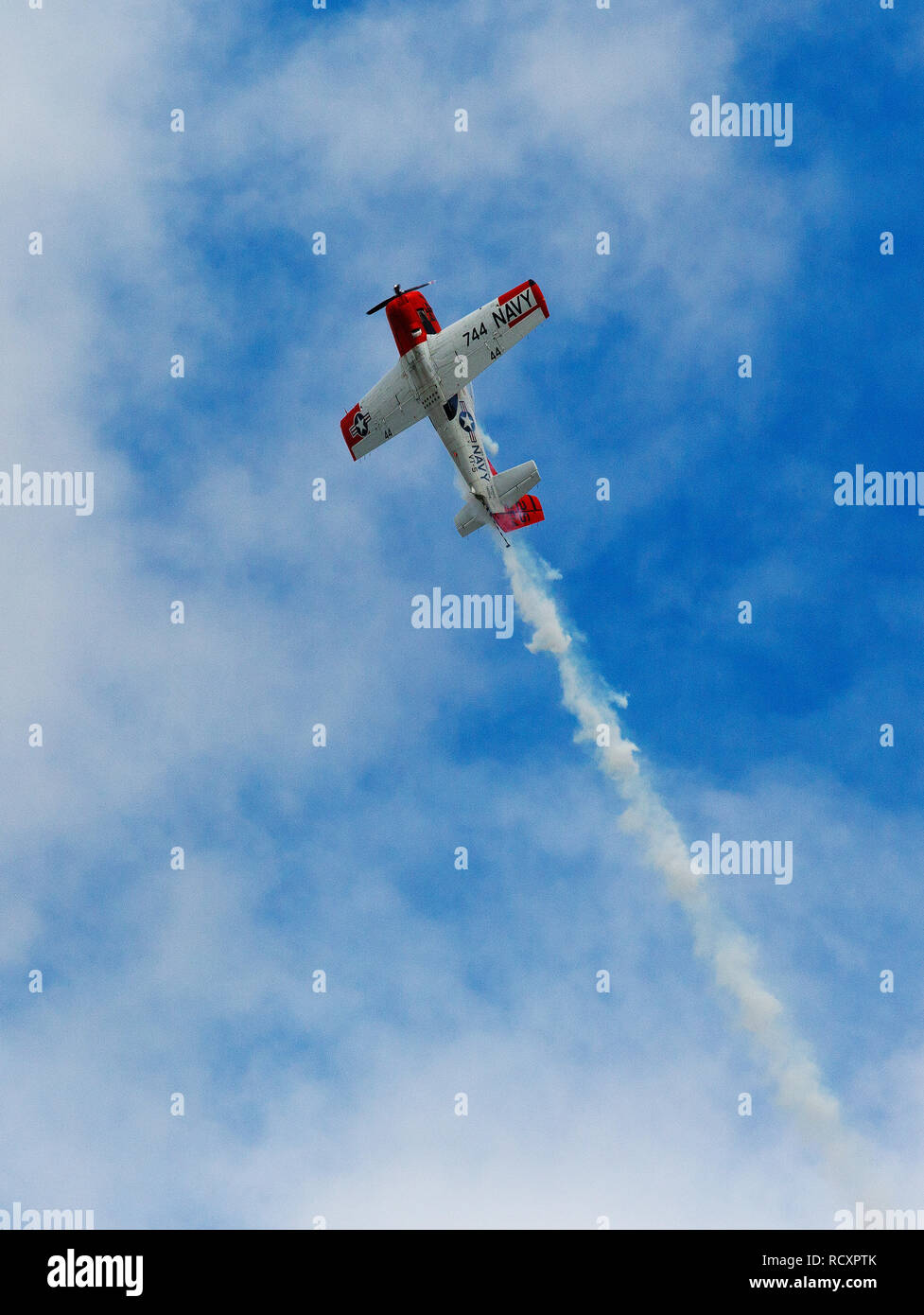 Single engine trainer hi-res stock photography and images - Alamy