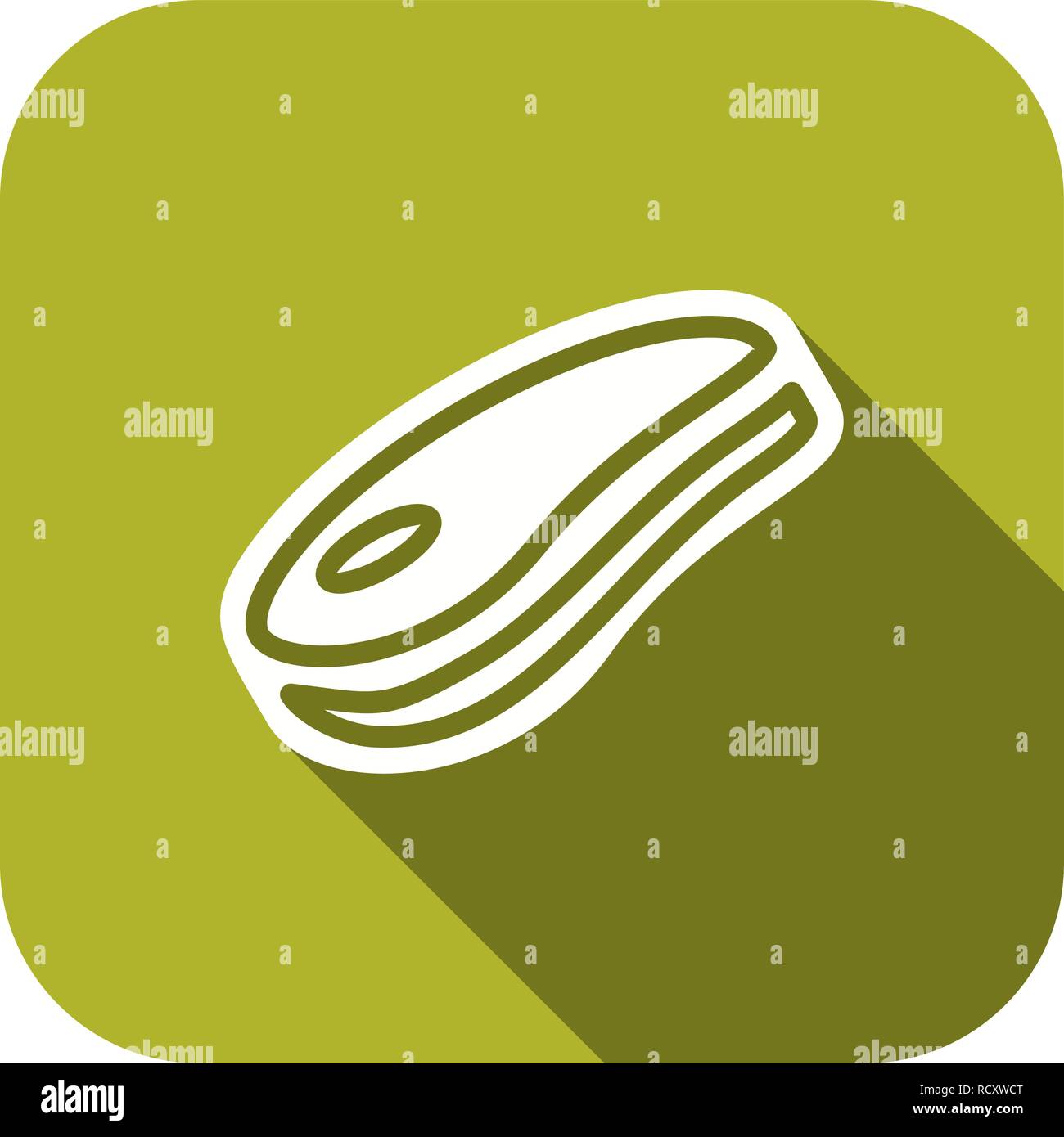 Vector Meat Icon Stock Vector Image & Art - Alamy