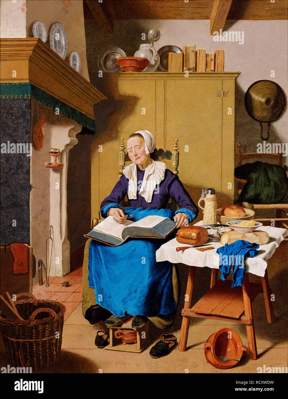 Old Woman. Museum: Art History Museum, Vienne. Author: LIOTARD, JEAN ...
