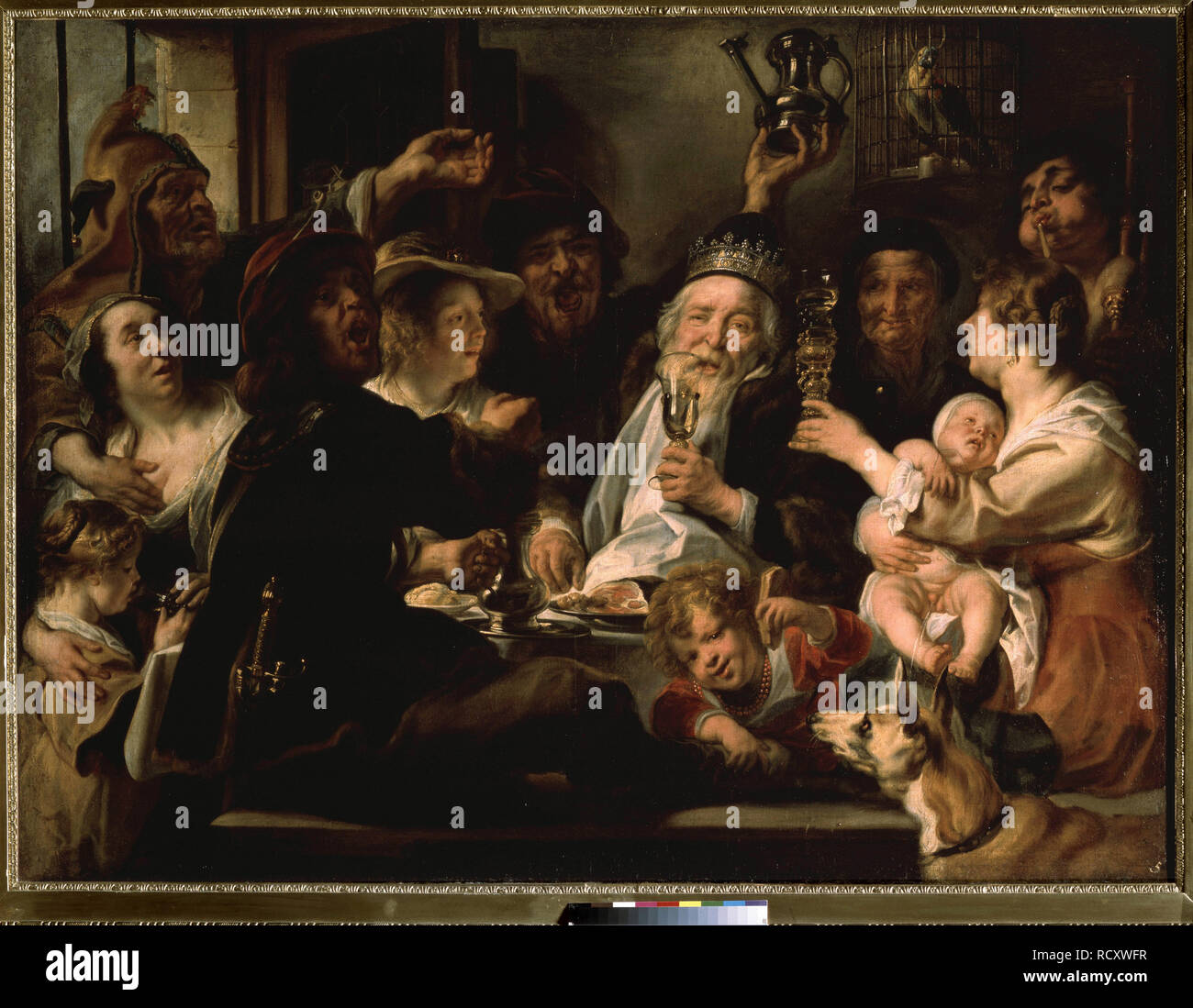 King and banquet feast hi-res stock photography and images - Alamy