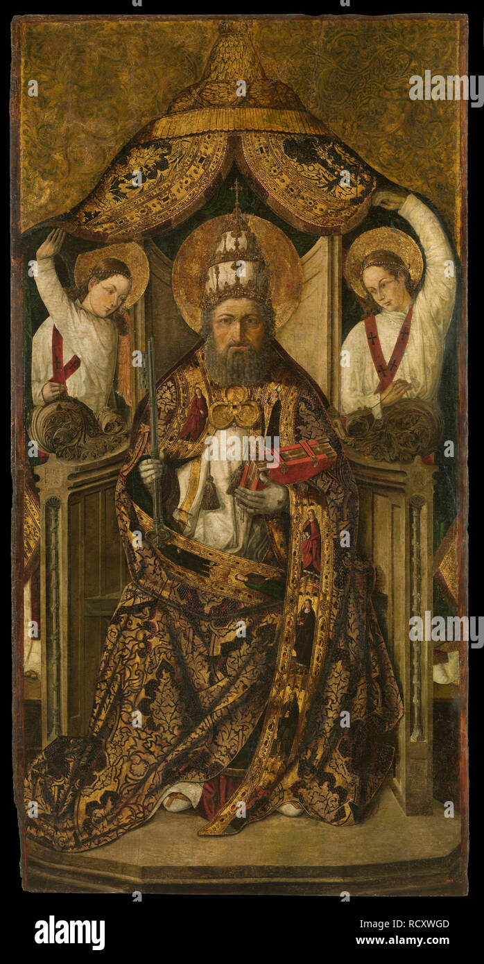 Saint Peter Enthroned. Museum: Museu Nacional d'Art de Catalunya ...