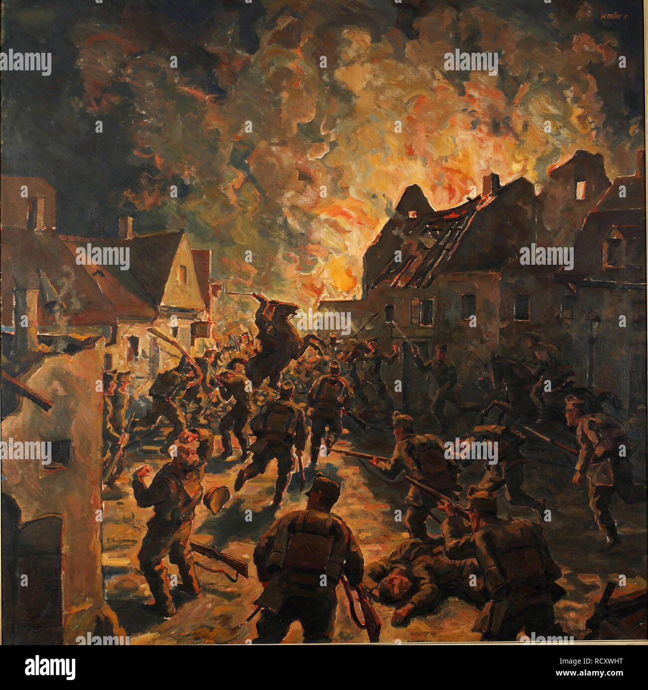 Street Fight at Przemyslany. Museum: GrazMuseum. Author: WILHELM THÖNY ...