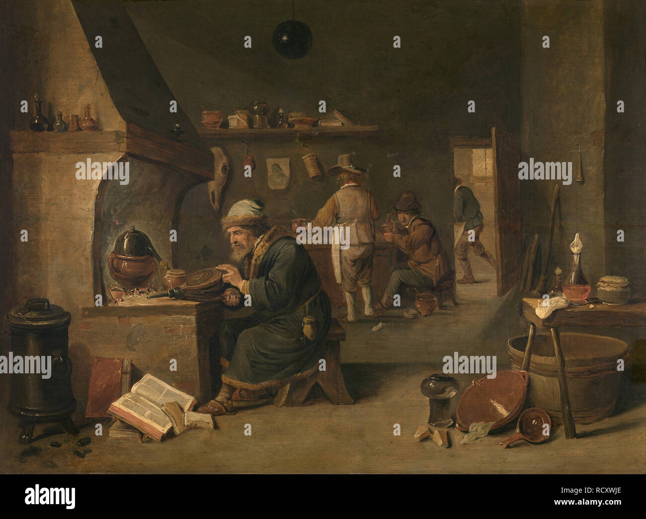 The Alchemist. Museum: Royal Museum of Fine Arts, Antwerp. Author ...