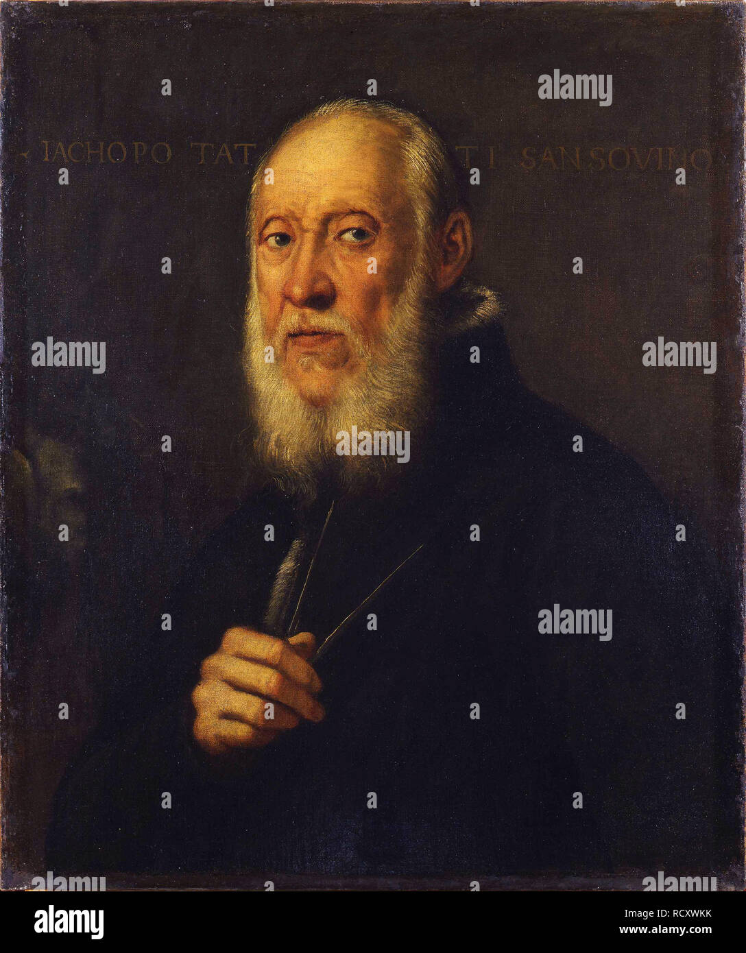 Portrait of the sculptor Jacopo Sansovino (1486-1570). Museum: Galleria ...