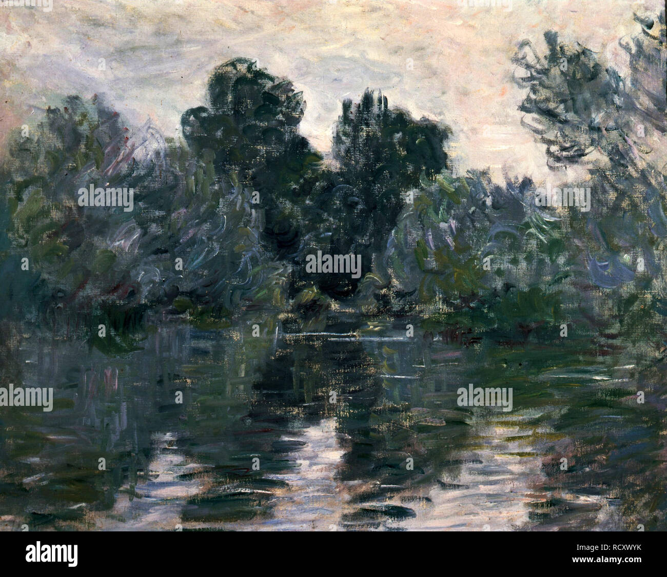 View of vetheuil claude monet hi-res stock photography and images - Alamy