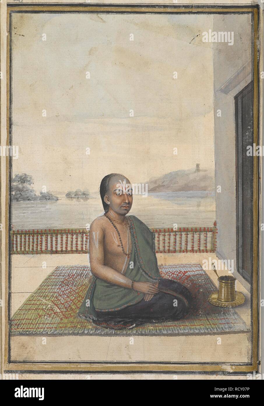 A member of Raman-naju sect. Members of this sect used to tattoo the ...
