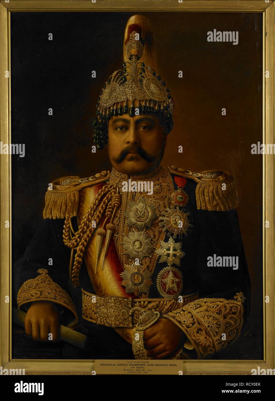 Maharaja Juddha Shamsher Jang Bahadur Rana, Prime Minister and Supreme ...
