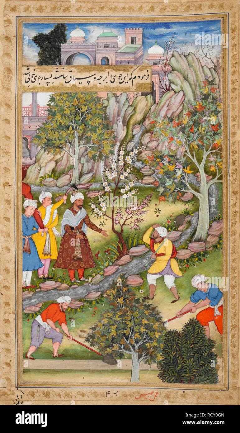 Babur garden hi-res stock photography and images - Alamy