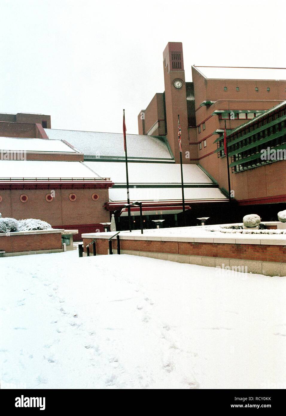 British Library. [Photographs of the British Library building at St ...