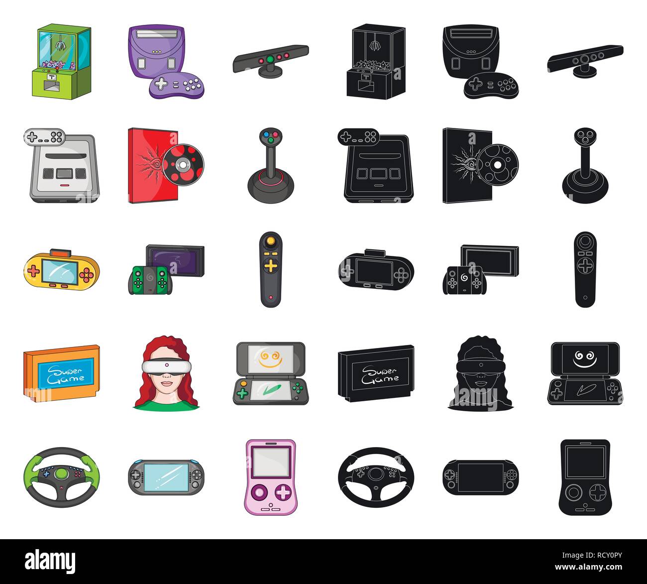 appliance,box,cartoon,black,collection,console,control,design,device ...