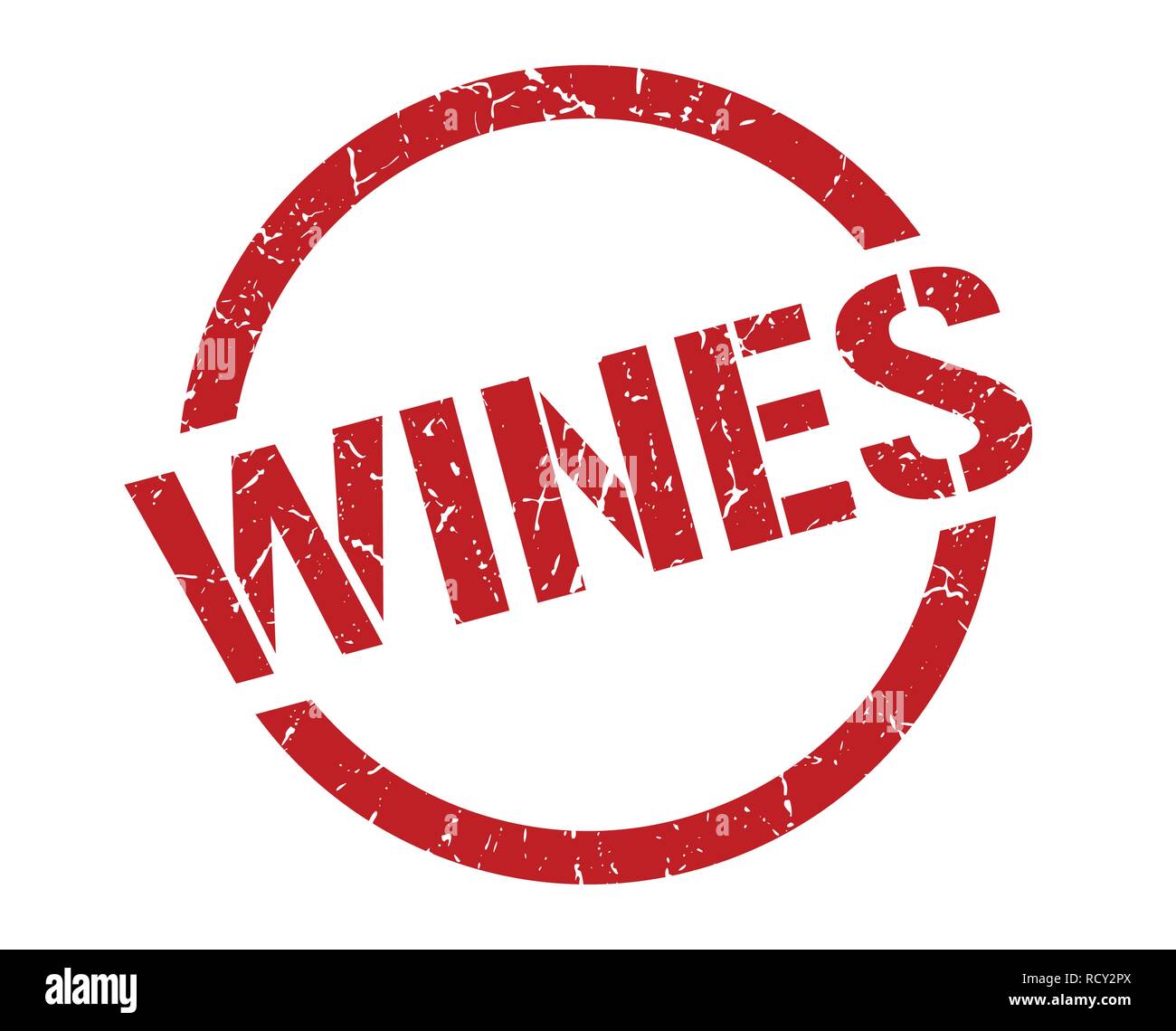 wines red round stamp Stock Vector Image & Art - Alamy