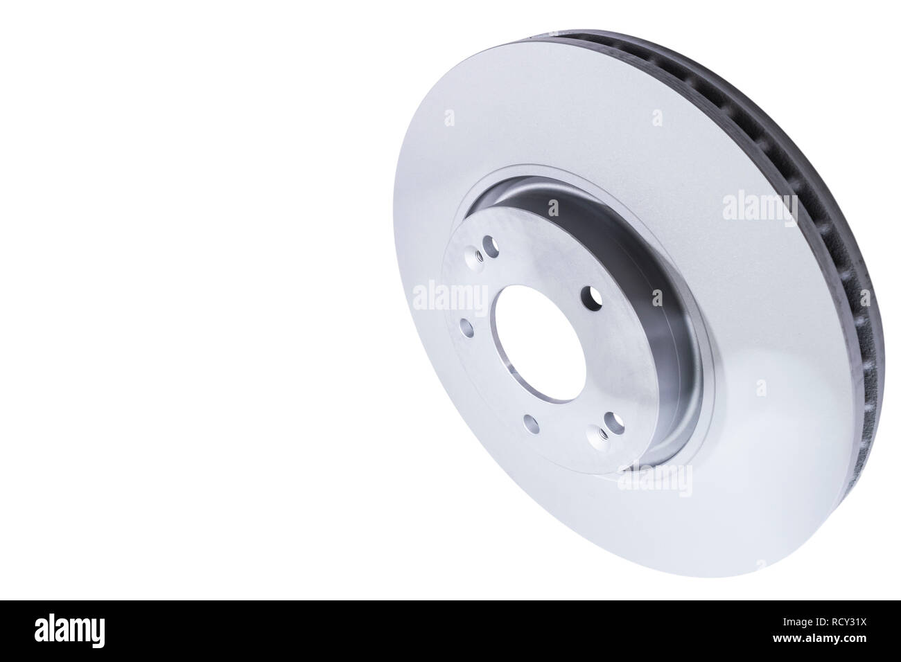 Brake disc isolated on white background. Auto parts. Brake disc rotor ...