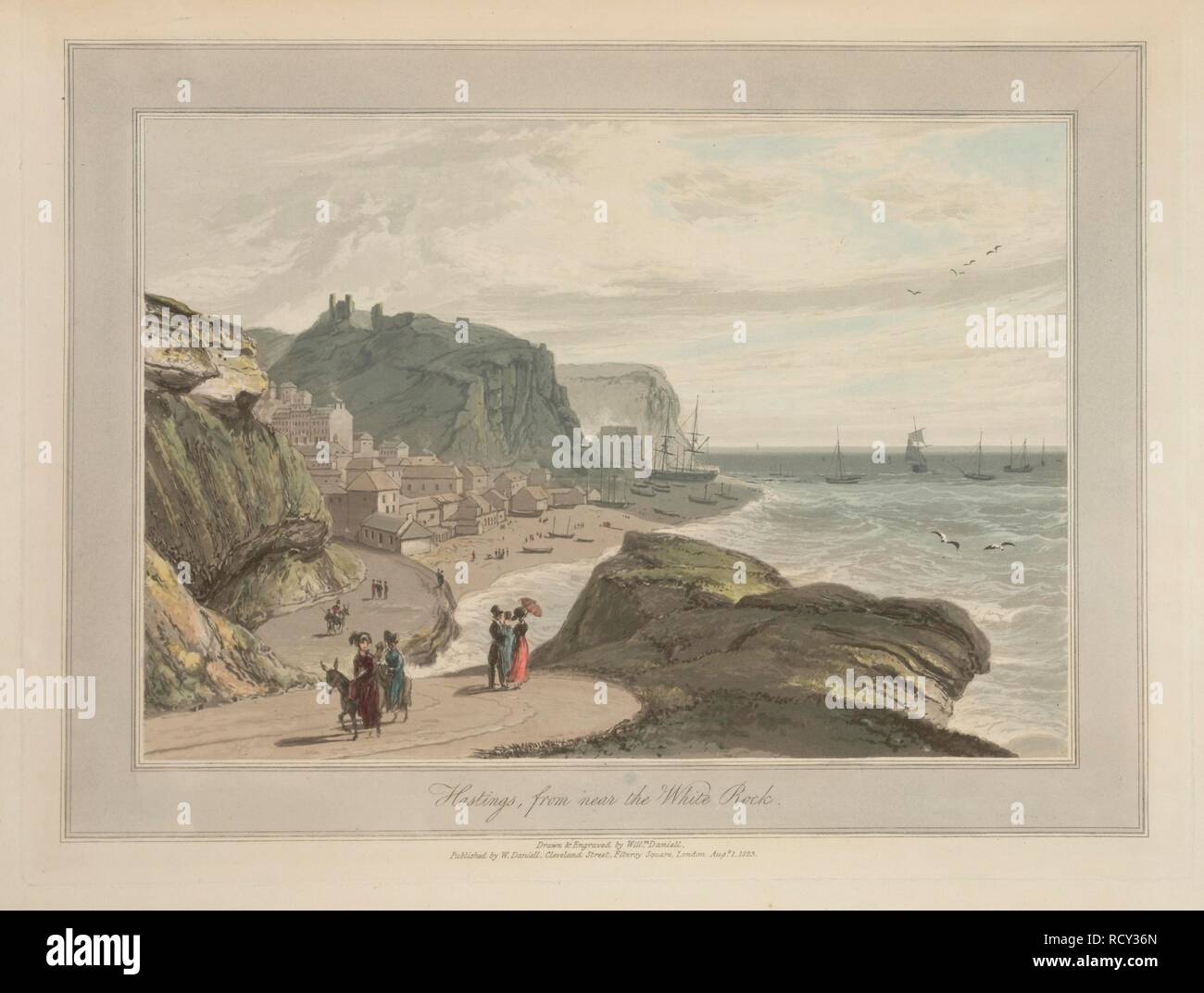Hastings - from near the White Rock Coastal landscape scenes around ...